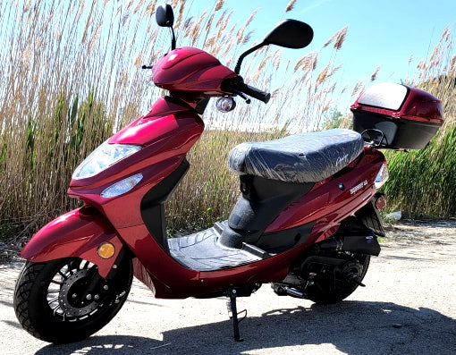 GSI - 49cc Znen 50cc 4 Stroke 3hp Gas Moped Scooter - Beemer 50 ...