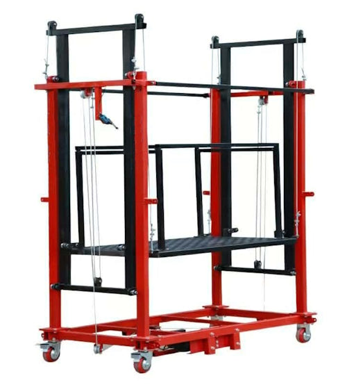 Electric Scaffolding Lift Scissor Lift - 12.5 Foot Reach Height - 1100 ...