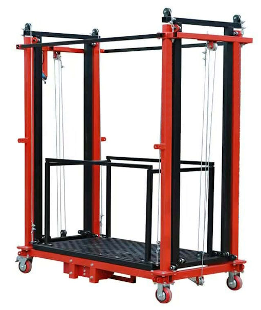 Electric Scaffolding Lift Scissor Lift - 12.5 Foot Reach Height - 1100 ...