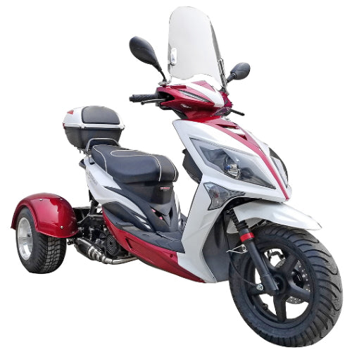 GSI - 50cc 4 Stroke Automatic 3 Wheel Trike Scooter Moped Mojo Magic ...