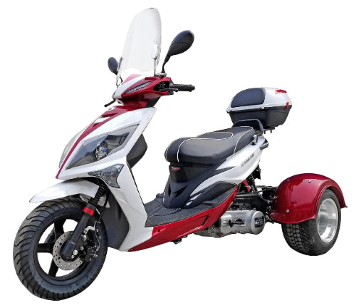 GSI - 50cc 4 Stroke Automatic 3 Wheel Trike Scooter Moped Mojo Magic ...