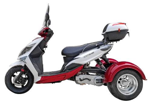 GSI - 50cc 4 Stroke Automatic 3 Wheel Trike Scooter Moped Mojo Magic ...