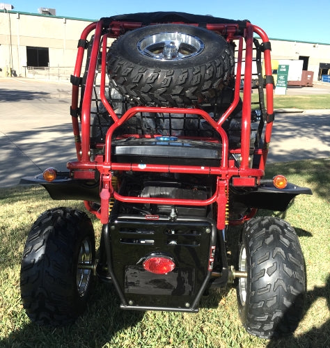 200cc Go Kart Cazador Monster Fully Automatic Go Kart w/ Custom Rims ...