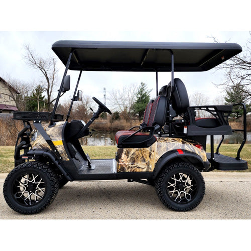 48V Electric Golf Cart 4 Seater Lifted Renegade Edition Utility Golf U ...