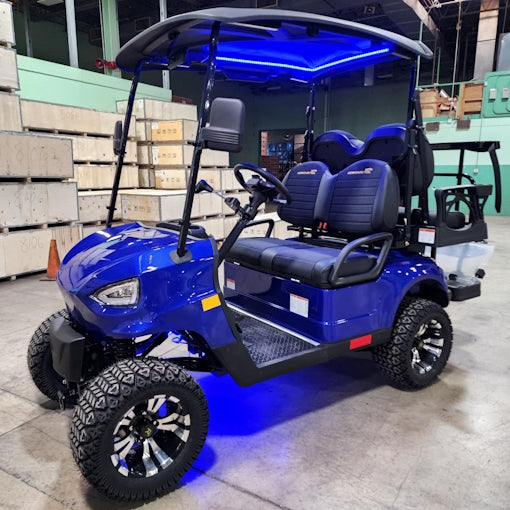 Gas Powered Golf Cart 4 Seater 200cc Renegade Fuel Edition Utility Gol ...