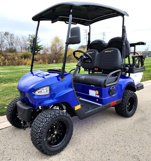Gas Powered Golf Cart 4 Seater 200cc Renegade Fuel Edition Utility Gol ...