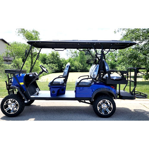 48V Electric Golf Cart 6 Seater Lifted Renegade+ Edition Utility Golf ...