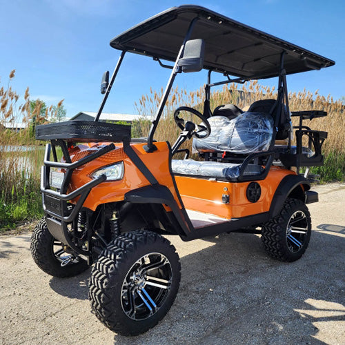 48V Electric Golf Cart 4 Seater Lifted Renegade+ Custom Paint Edition ...