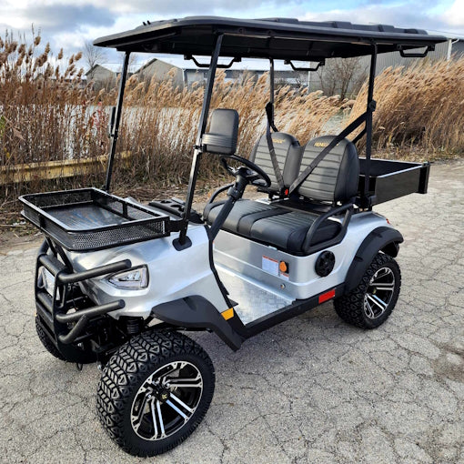 48V Electric Renegade Plus 2.0 48v Two Seater Lifted Electric Golf Car ...