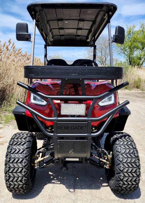 New 48V Electric Golf Cart 4 Seater Lifted Renegade+ Edition Utility G ...