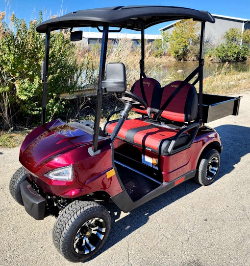 48V Electric Golf Cart 2 Seater Renegade X Edition Golf Cart w/ Utilit ...