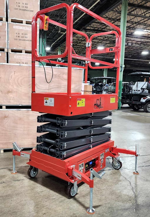 GSI - Electric Scissor Lift XL With 21.5 Foot Working Height Man Lift ...