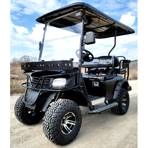 Brand New 48v Electric Golf Cart Lifted & Loaded eMACHINE 2023 - Black ...