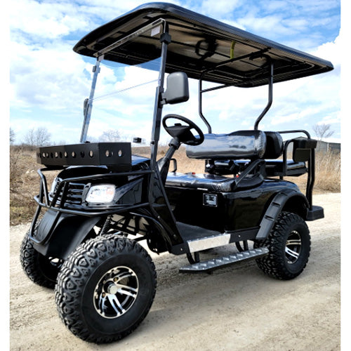 Brand New 48v Electric Golf Cart Lifted & Loaded eMACHINE 2023 - Black ...