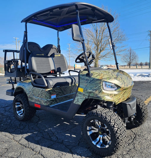 Gas Powered Golf Cart 4 Seater 200cc Renegade Fuel Edition Utility Gol ...