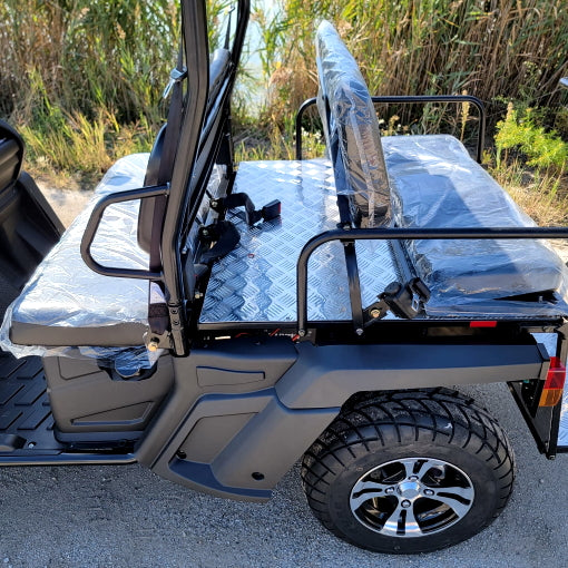 400cc GVX Gas Golf Cart UTV 4x4 With Rear Flip Seat Street Legal Light ...