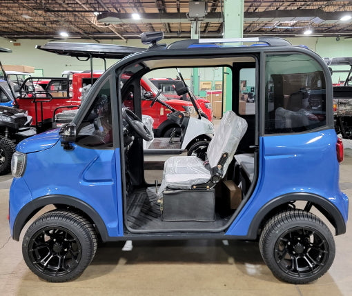 LE Doorless Coco Coupe Electric Golf Car Small LSV Low Speed Vehicle G ...