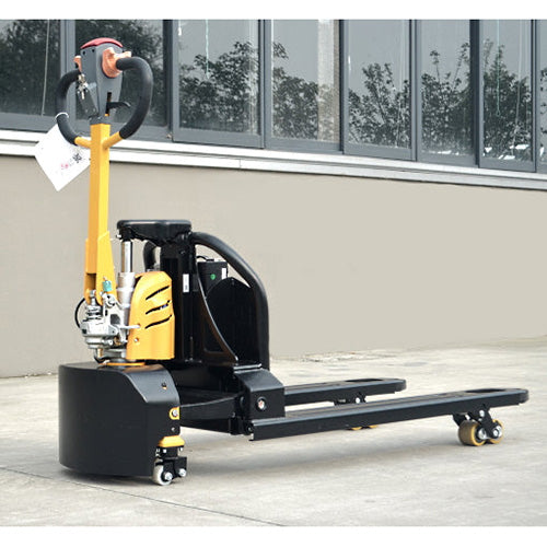 Fully Electric Powered Pallet Jack - 1.5T Lithium Ion Motorized 3,300 ...