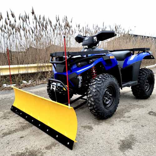 MSA 400 ATV 400cc With Snow Plow 4 x 4 Hi/Low Gears - MSA 400 WITH PLO ...