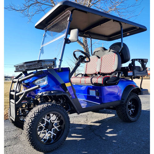 48V Electric Golf Cart 4 Seater Lifted Renegade Edition Utility Golf U ...