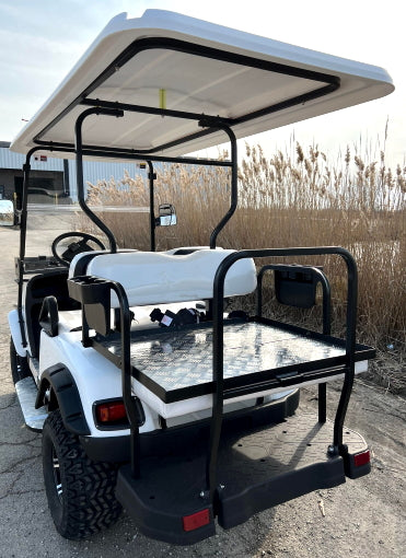 Brand New 48v Electric Golf Cart Lifted & Loaded eMACHINE - WHITE ...